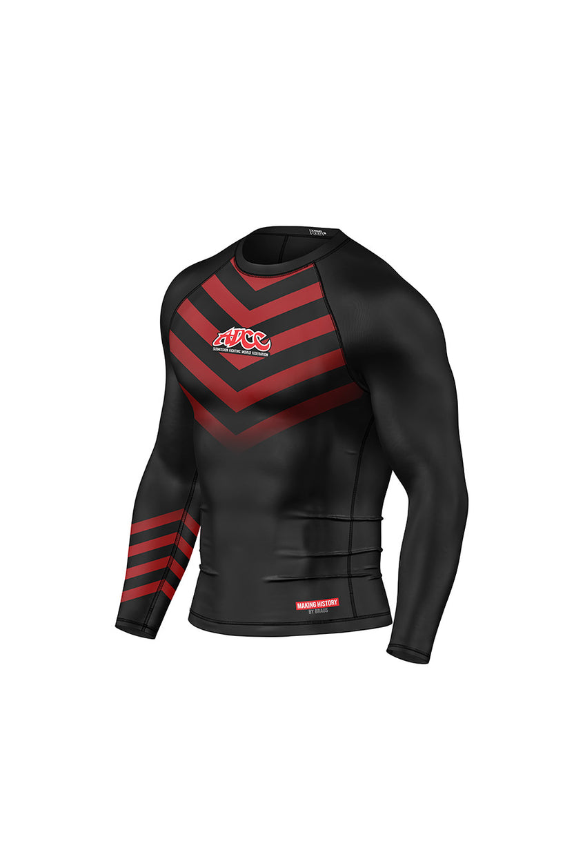 ADCC Arrow No Gi Rash Guard Long Sleeve – Braus Fight ADCC